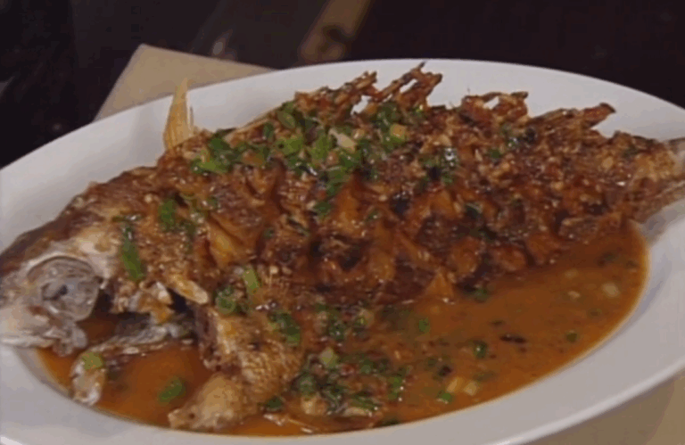 Wok-fried Opakapaka with Spicy Black Bean Sauce | Cuisine Techniques